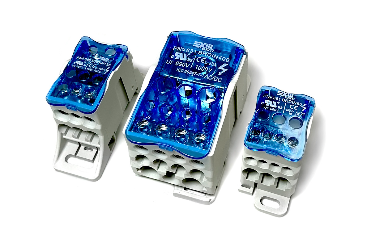 Distribution block - EXM Manufacturing