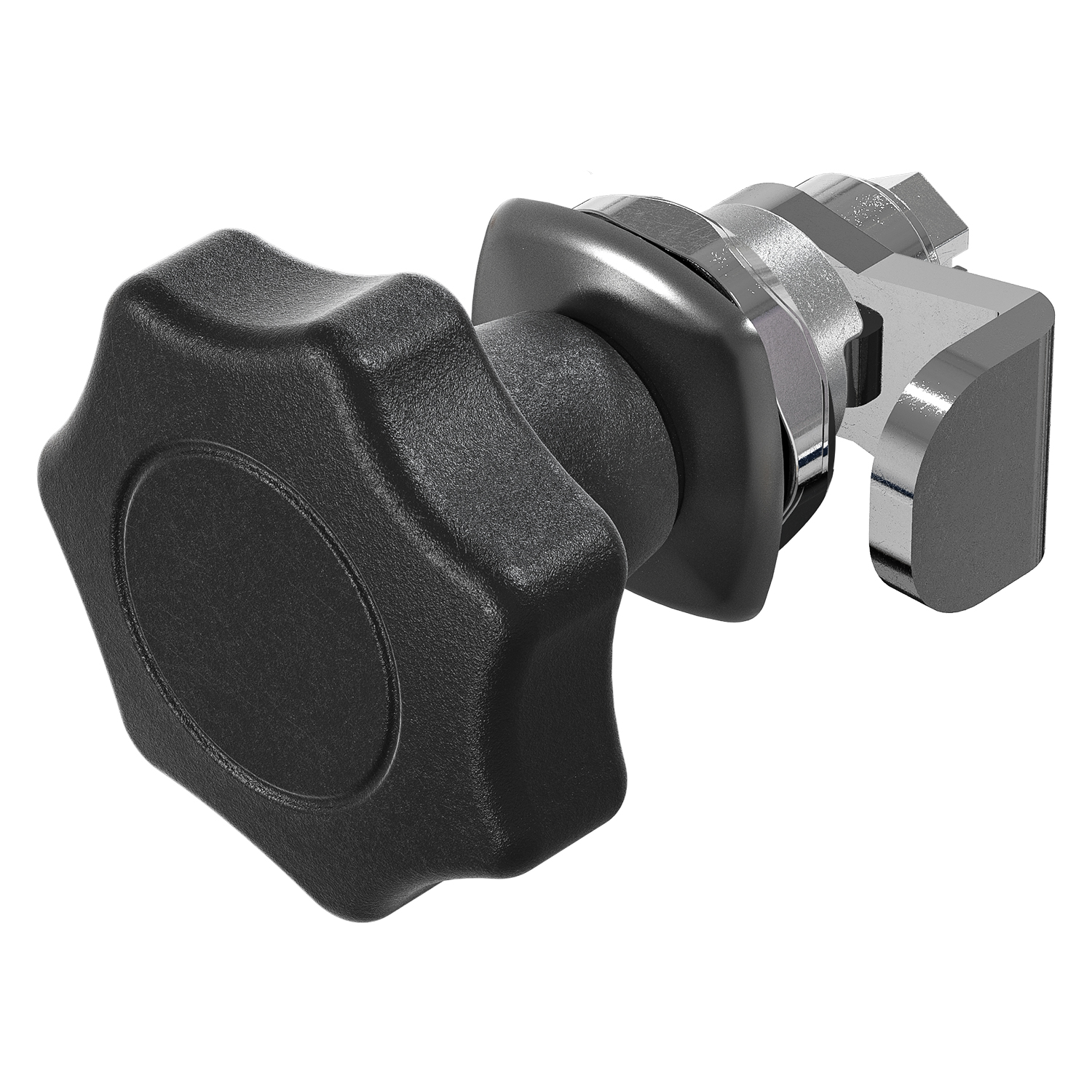 1/4 Lock - Star handle - EXM Manufacturing