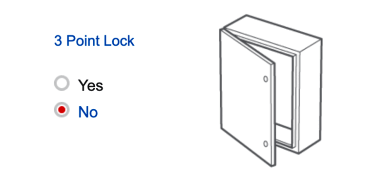 Added feature to EXM’s 3-point locking mechanism – EXM manufacturing