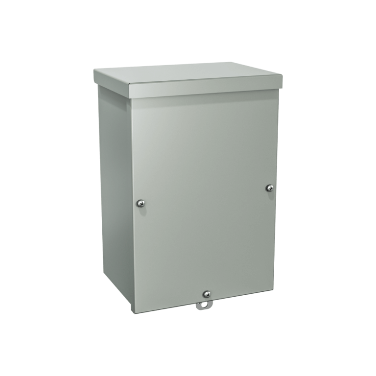 Type 3R | Junction box with cover secured by screws and padlock ...