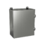 Type 4X, 12 | Single door JIC stainless steel enclosure with external ...