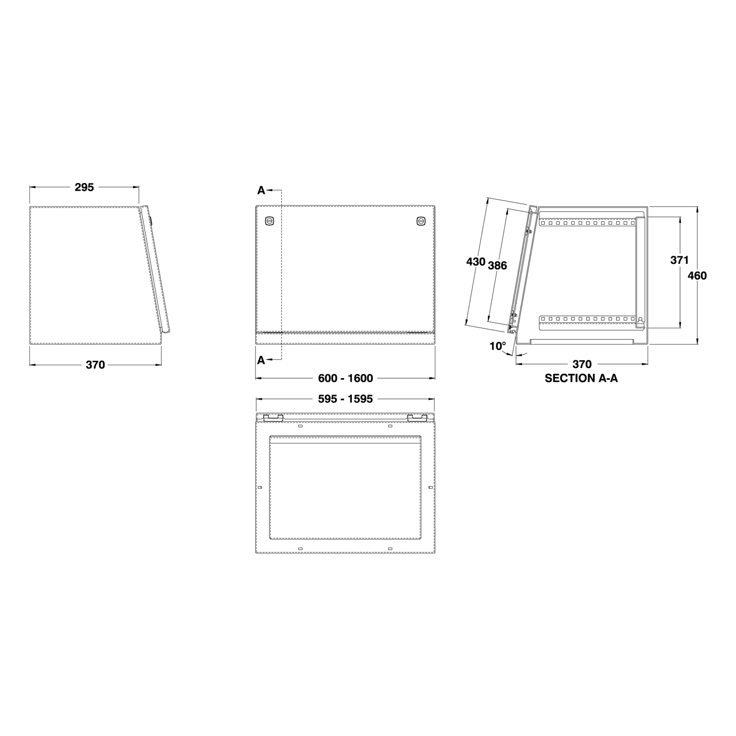 Type 12, 13 | Turret for modular consoles with dual access - EXM ...
