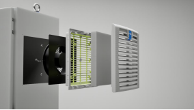 Hinged Filter Fan - EXM Manufacturing
